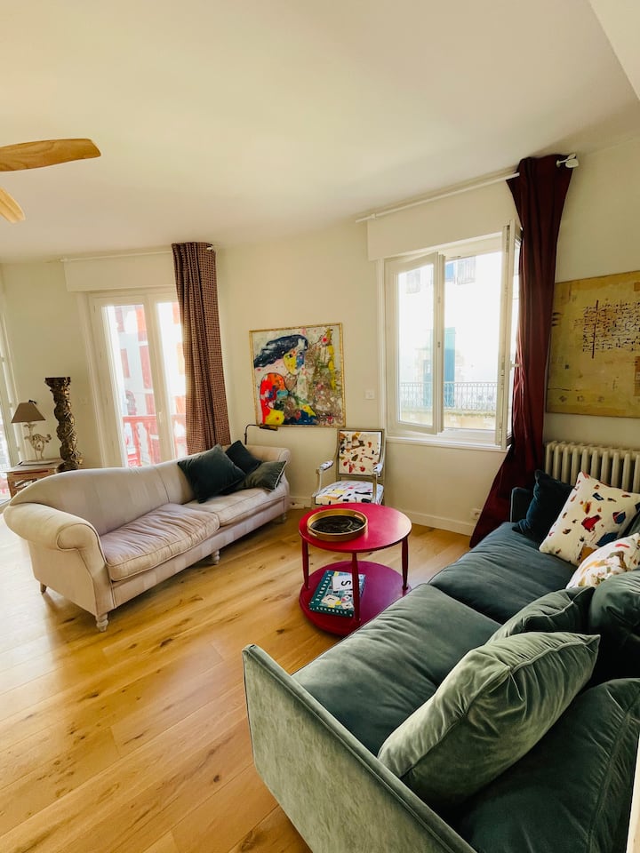 Hypercentre, 4 Couchages, Plage Et Surf à Pied - Biarritz