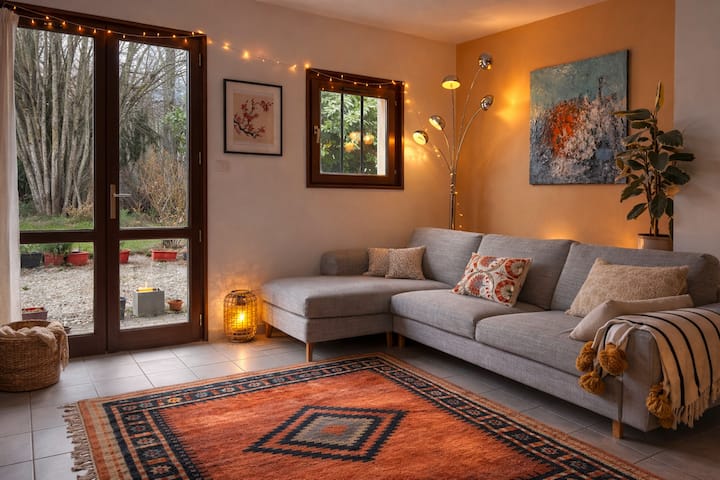 Les Jardins De Chevagny (Parking / Jardin / 6pers) - Mâcon