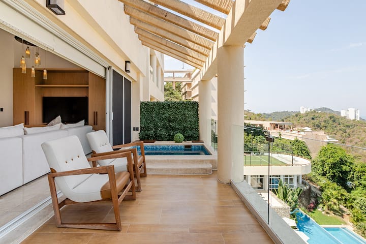 Precioso Penthouse Con Jacuzzi Y Alberca Privada - Acapulco