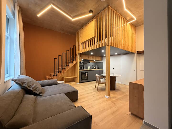 Villa Weitmar: Design Loft Mit Private Spa - Bochum