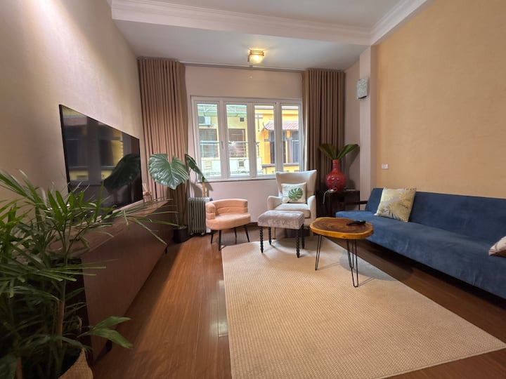 Tropical 3br Duplex Central: 4 Baths|lift|rooftop - Hanoi