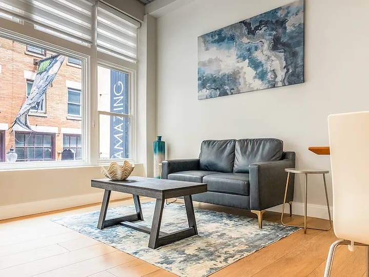Modern Spacious Studio Near Boston Common King Bed - Boston