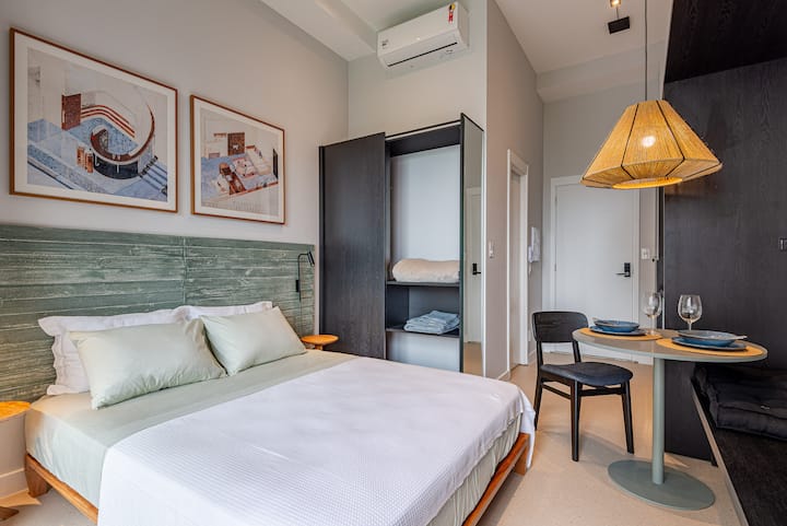 Novo E Moderno Ed V3rso  Ao Lado Da Av  Paulista - Brazil