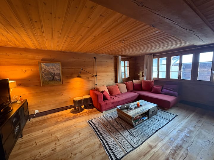 Grand Appartement Cosy Vue Montagne, 3 Balcons - Arolla