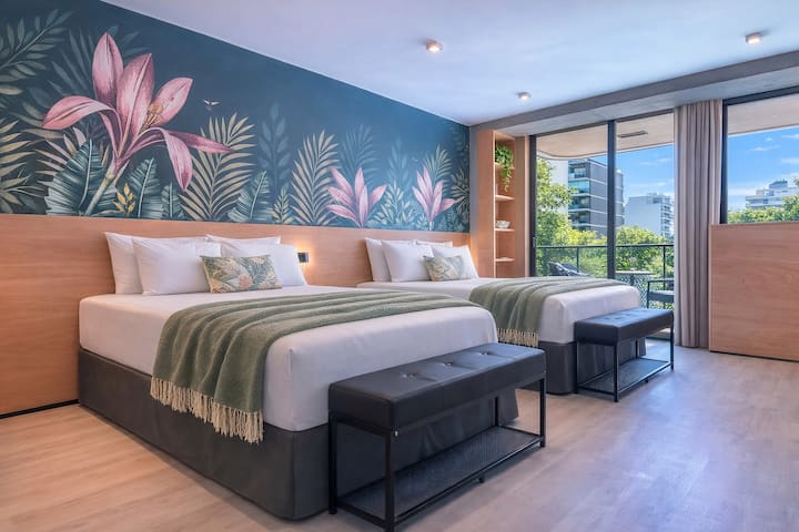 Trendy Family Apartment In Palermo Hollywood | Gym - Buenos Aires