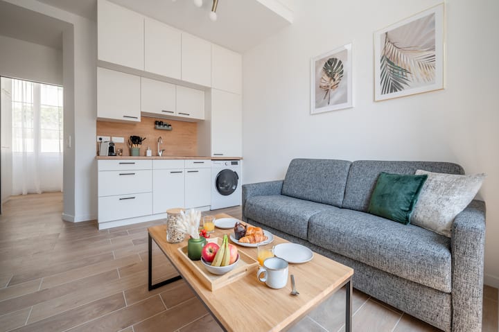 Comfortable 2 Bedroom Flat - 100 Meters To Monaco - Monaco