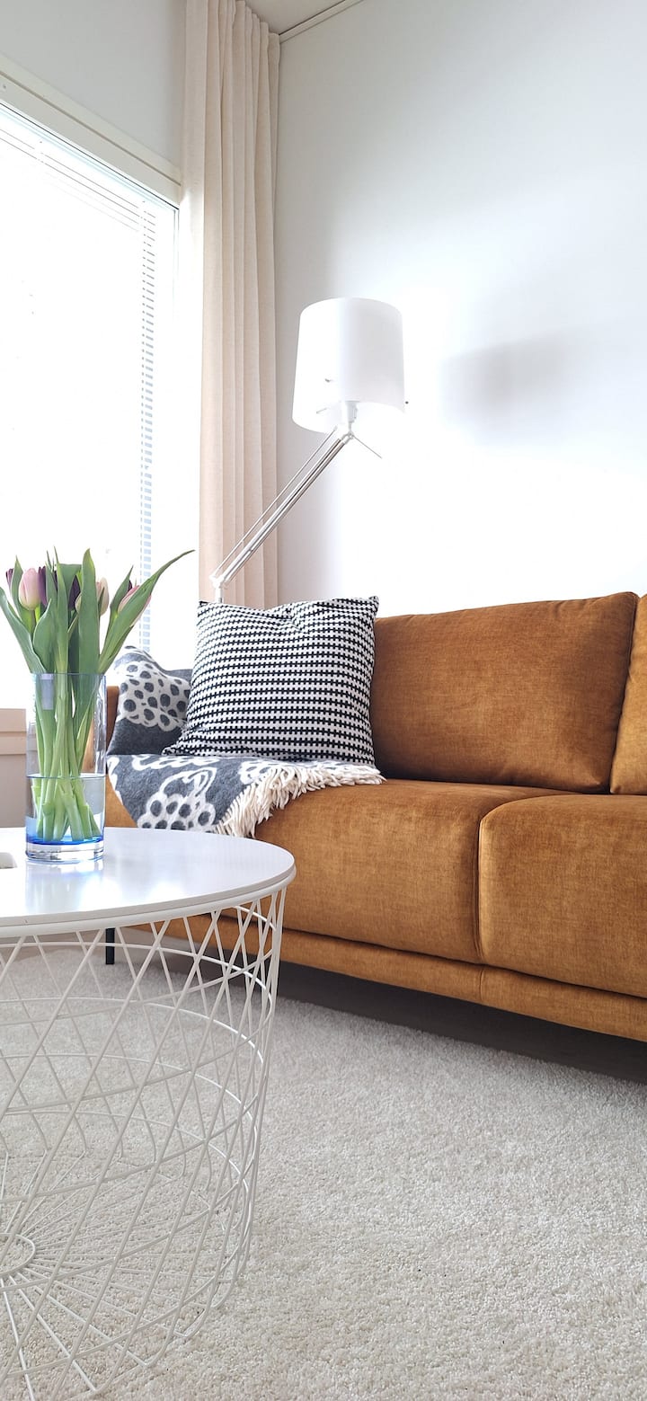 Moderni Kaunis Kaksio Keskustassa. - Mikkeli