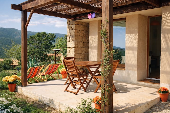 Mini-villa 4 Personnes - Soléa 19 - Vue Mer - Serra-di-Ferro
