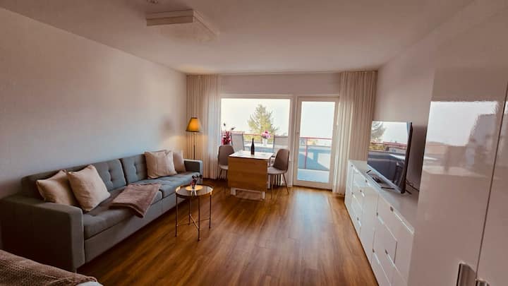 Panoramablick Meersburg - Bodensee