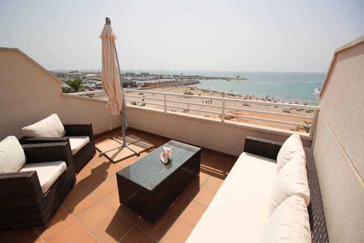 Blamar  ÁTico-dúplex Con Solárium A Pie De Playa - El Campello