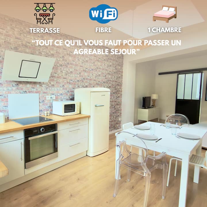 Le Saint-honoré - T2 Terrasse Au Calme - Somme