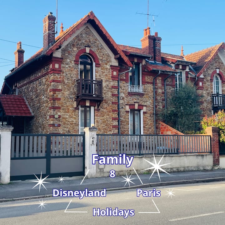 Villa Foch - Meaux - 4ch - Parking Jardin Terrasse - Meaux