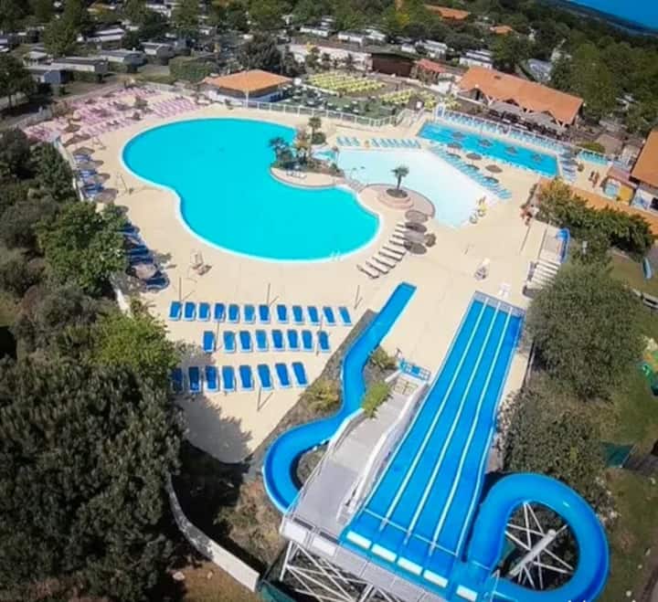 Mobile-home Bora-bora 6-8 P. Clim La Réserve 4 * - Parentis-en-Born