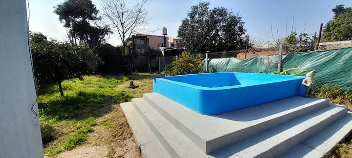Casa Totalmente Equipada Con Patio Amplio Y Pileta - Zárate