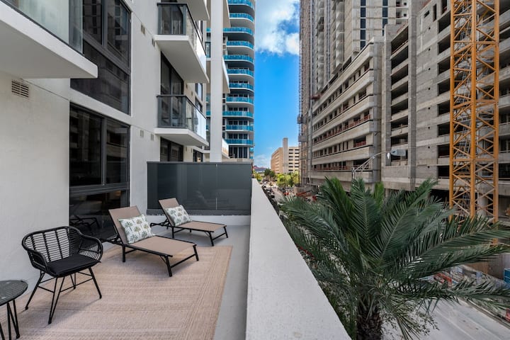 Crosby Miami Wtc 1br/1ba Vista Terrace #205 - マイアミ