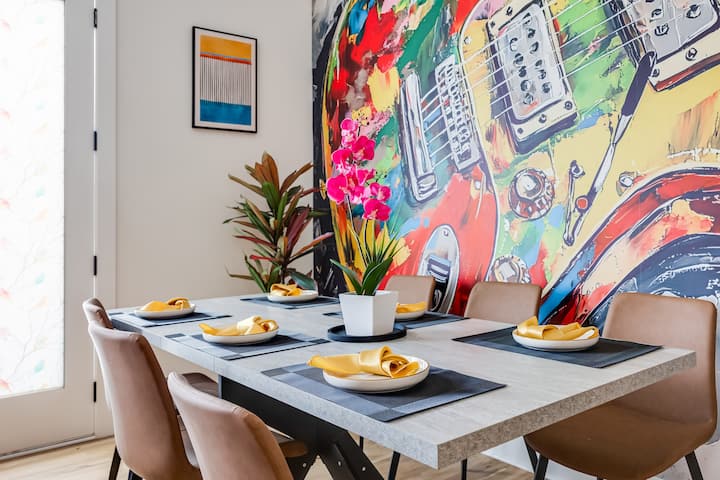 Nashville Twin Homes | Rooftop | Sleeps 30+ - Nashville, TN