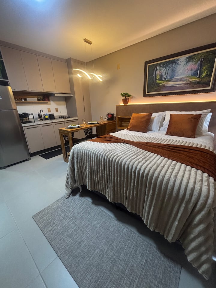 Studio Moderno Climatizado Com Piscina E Academia - Cuiabá