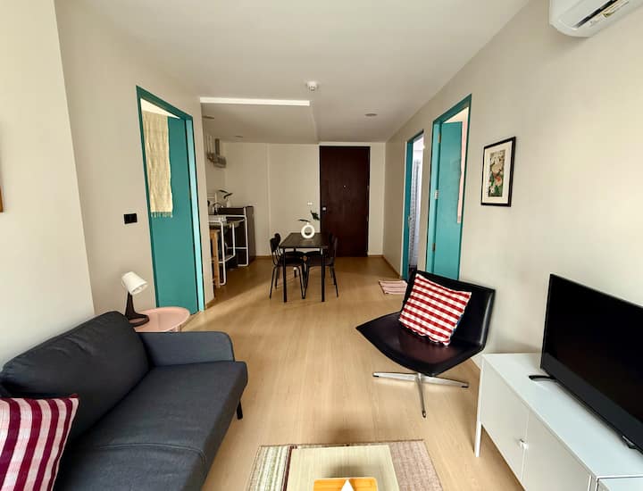 Apt In Ekamai-thonglor | 15 Mins To Emquartier - Bang Kapi District