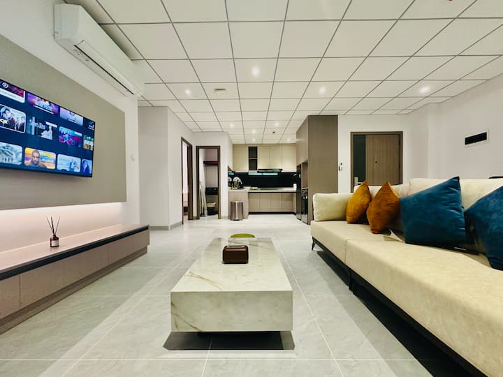 Chic Family Apt Near Aeon Mall Sensok Free Parking - Phnom Penh