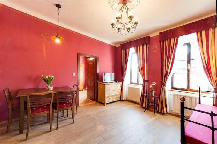 Apartments Kájovská 63 - Apartment 1 Red - Krumau an der Moldau