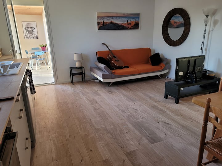 Appart Dans Villa Solaire Jardin à 10mn De La Mer - Lattes