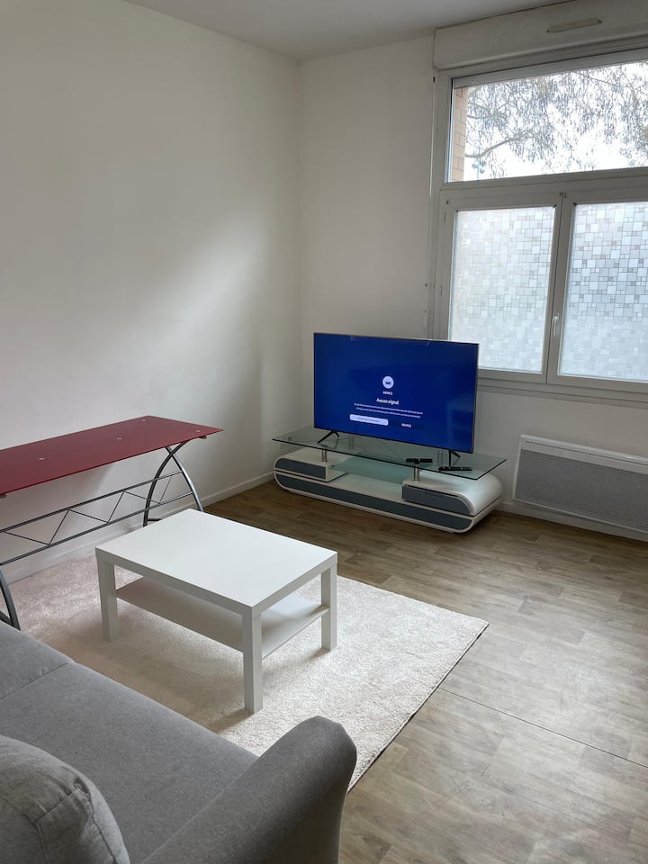 Bel Appartement T2•emplacement Idéal Lille Centre - Villeneuve-d'Ascq