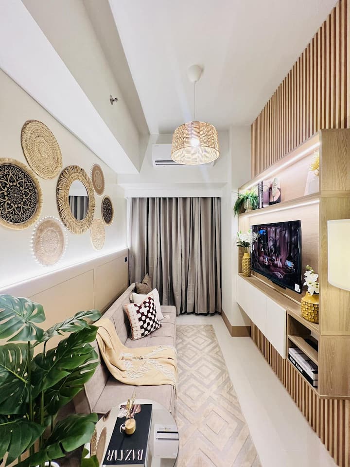 Modern1br Suite In Shore3/walk To Moa/netflix+wifi - Pasay