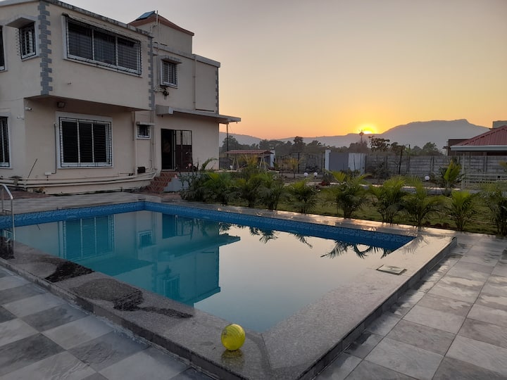 Sahyadri Farmhouse With Pvt Pool, Karjat - Karjat