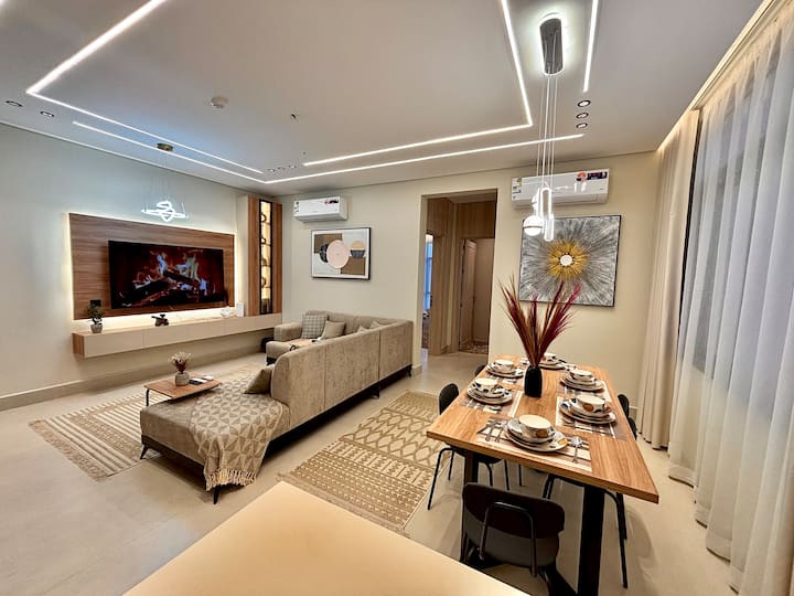 Refined Home-style 2br Near Al Haram - Medina