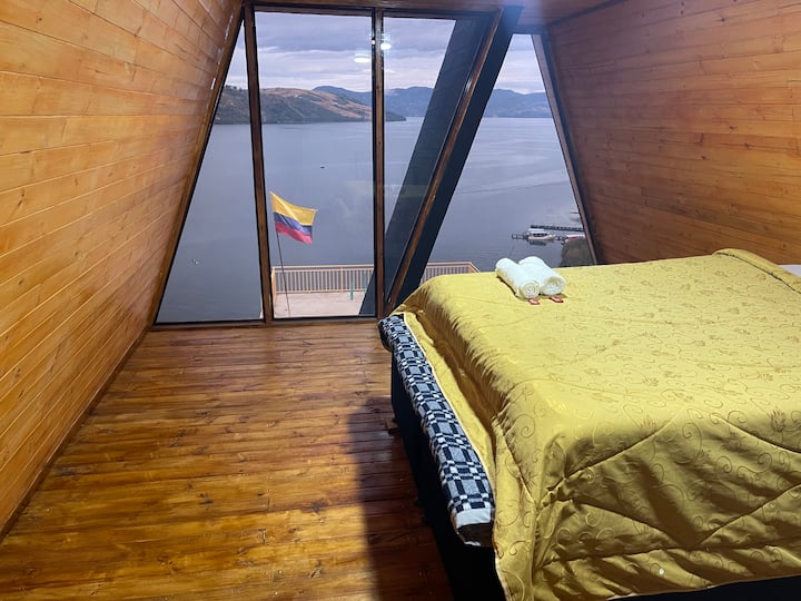 Cabaña Exclusiva Con Vista Al Lago De Tota - Tota