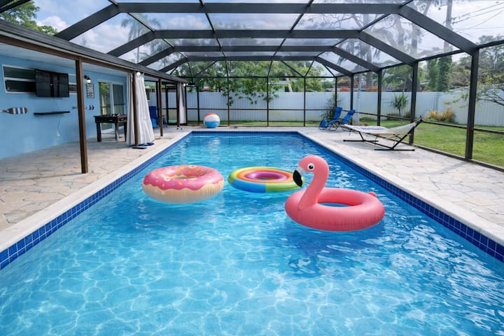 Pool Oasis • Near Hard Rock • 15m To Beach - Pembroke Pines