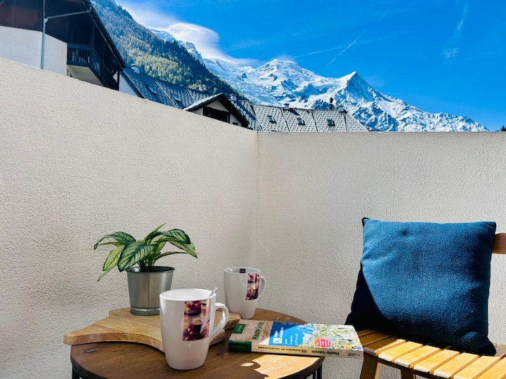 Joli Apt Aiguille Du Midi Avec Balcon + Parking - Lac du Brévent