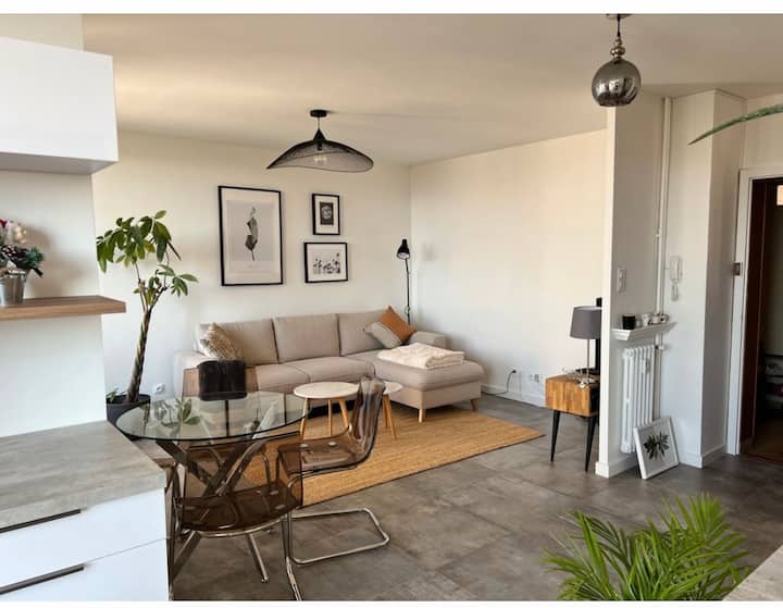 Appartement Tout éQuipé T2, Proche Frontière - Annemasse