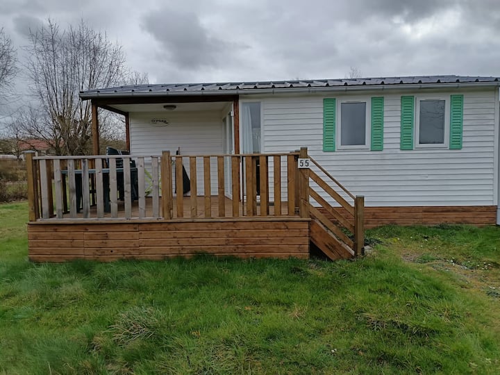 Mobil Home De 4 Couchages Avec 2 Chambres - Valençay