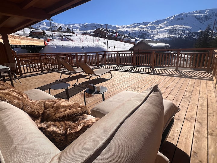 Meribel Appart Neuf, Ski/magasins Au Pied, Piscine - Courchevel