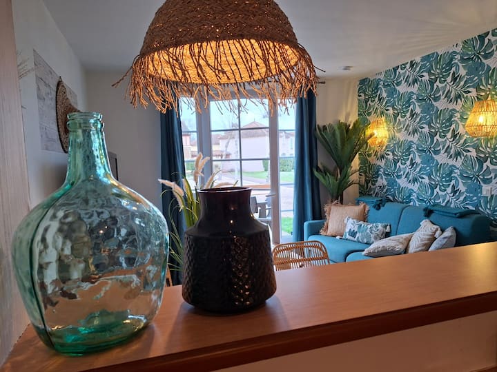 Maison à La Campagne - Piscine - Spa - Terrasse - Monflanquin