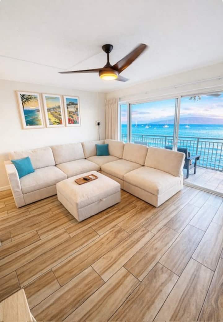 Oceanfront Lahaina Condo | Stunning Sunset Views - Lahaina Beach, HI