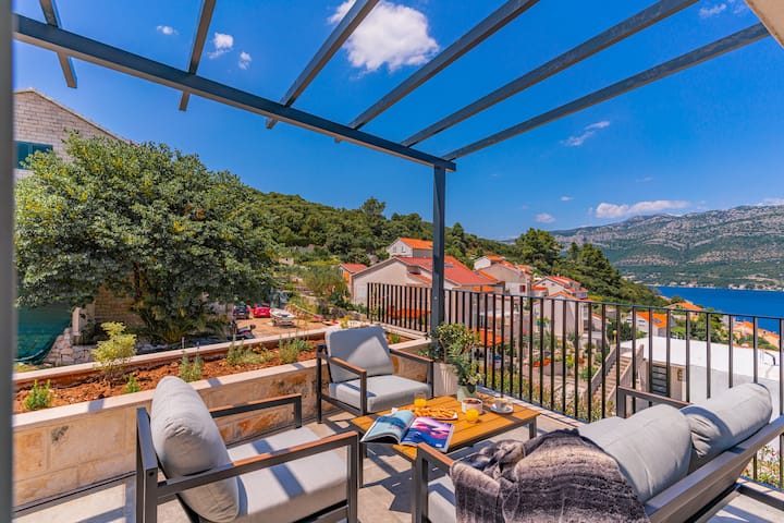 Luxury Apartment Maretta - Pool- Stunning Sea View - Korčula
