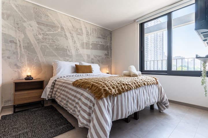 ÑUñoa | Moderno Depto. Ac Piscina Y Gym | 3 - Chile