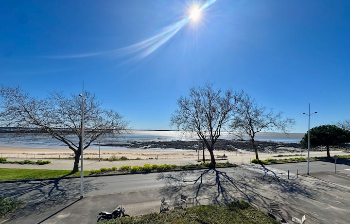Vue Mer Panoramique • Balcon • Centre • Parking - Plage de Saint-Nazaire