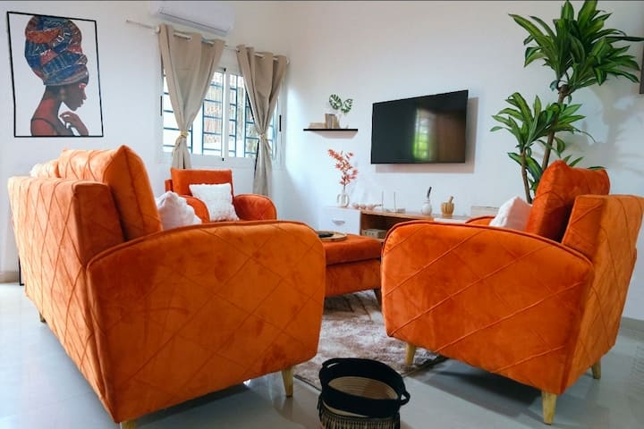 Grand Appartement Cosy Au Cœur Du Centre-ville - Côte d'Ivoire