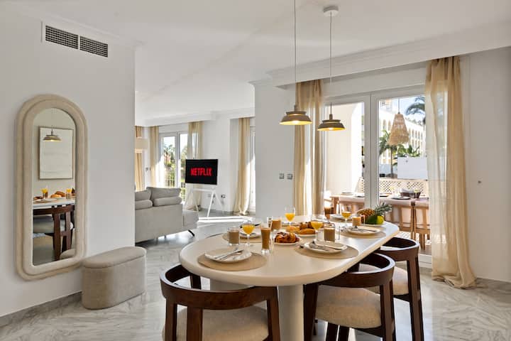 Banús Grand Luxury Apartment – 50m To The Beach - Marbella