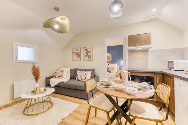 4 Personnes • 3 Lits • Bureau • Fibre • Compiègne - Compiègne