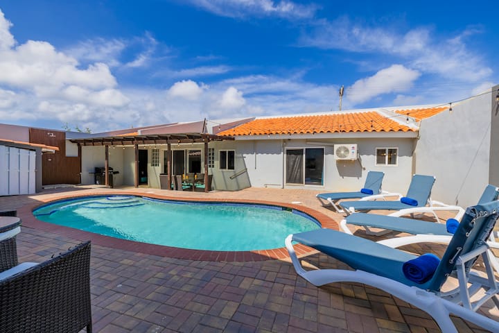 Renovated 3br2ba W/ Private Pool~bbq~patio~central - Aruba