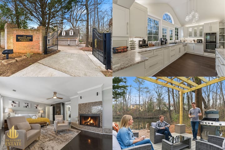 Woodlawn Preserve By–jw Lake+cinema|sleeps 16+ - Sandy Springs, GA
