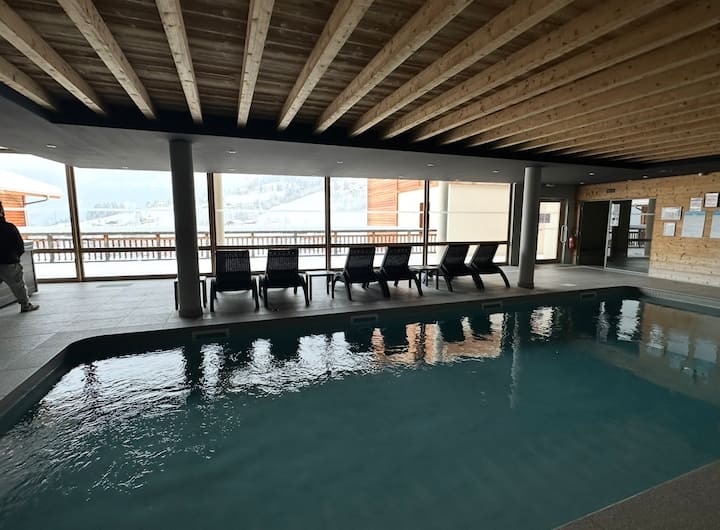 Appartement Avec Piscine Et Spa - Les Contamines-Montjoie