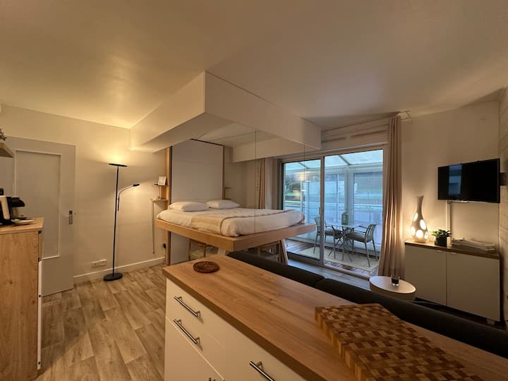 Le Nid Marin - Studio Avec Véranda à 2 Pas Du Port - Vannes