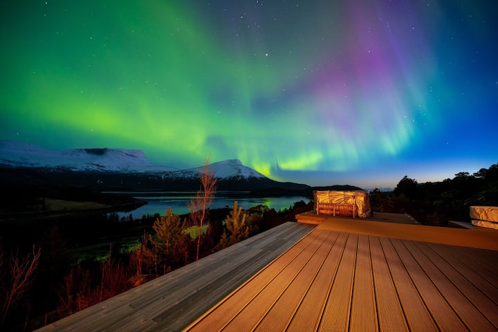 Efjord Panorama Lodge | Spectacular View & Jaccuzi - Norway