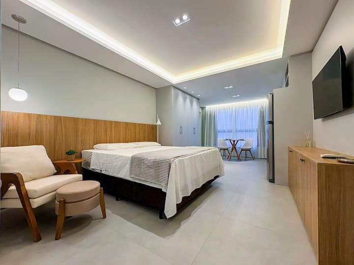 Loft Novo Ac Vaga Piscina 2p 300m Vila Germânica - Blumenau