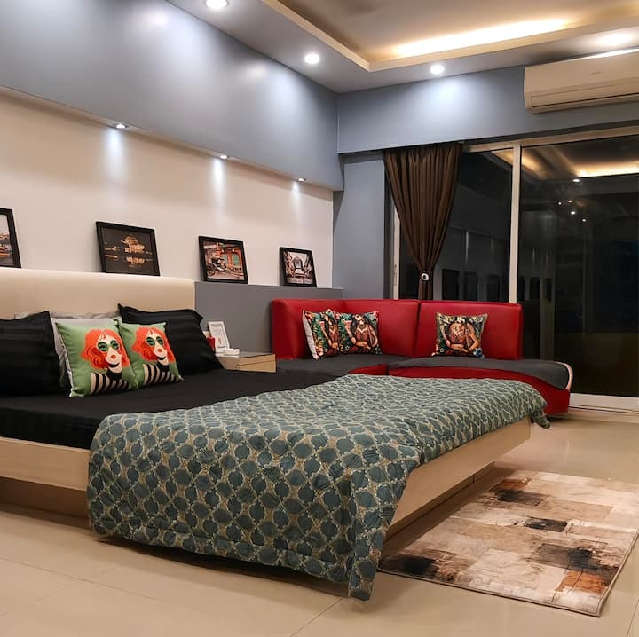 Room W/pool Balcony Kitchen Airport Cc2 - Calcuta, WB, India